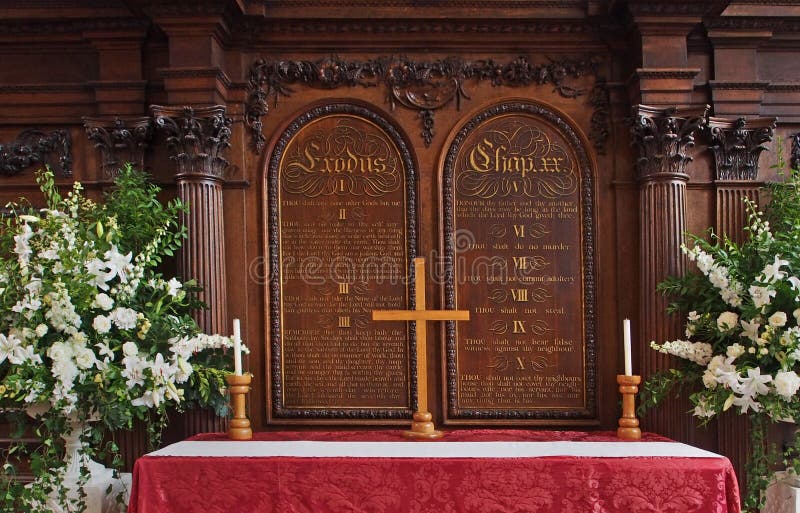 The Ten Commandment stock photo. Image of churches, common - 105207938