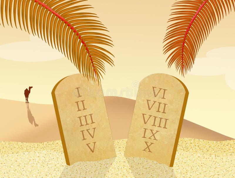 Ten Commandments Stock Illustrations – 657 Ten Commandments Stock ...