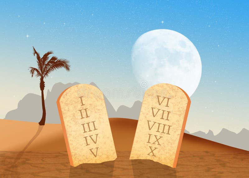 Ten Commandments Stock Illustrations – 1,414 Ten Commandments Stock ...