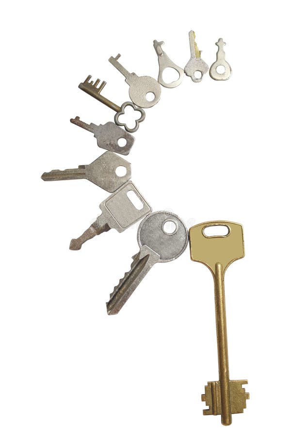 Two different keys stock image. Image of locksmith, sale - 1044845