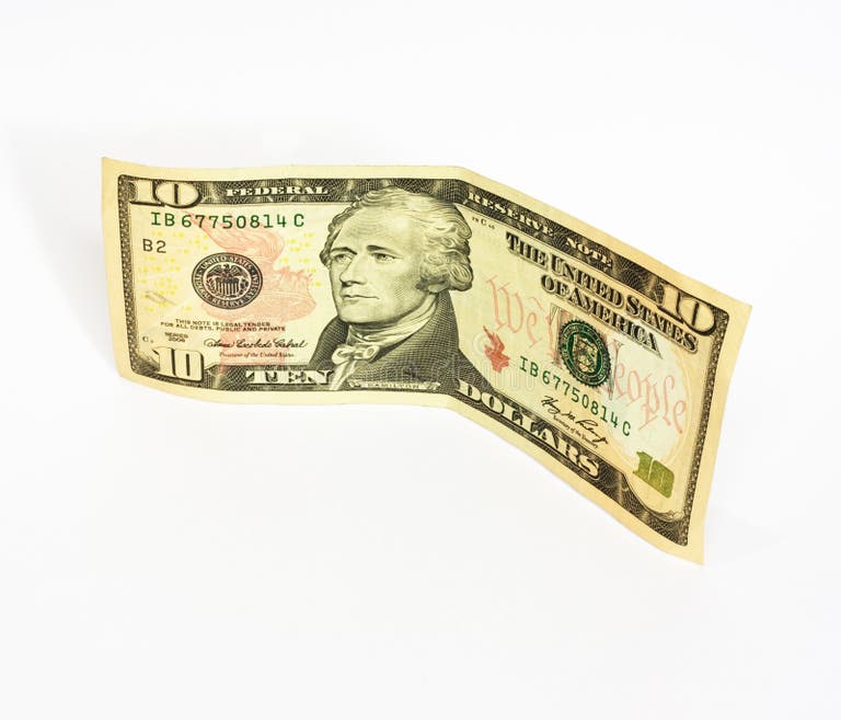 341 Ten Dollar Bill Blanknote Pattern Stock Photos - Free & Royalty ...