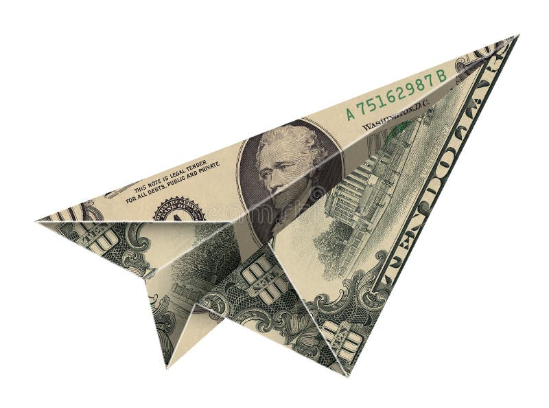 Ten dollars fly stock image. Image of dollar, dimensional - 28064353