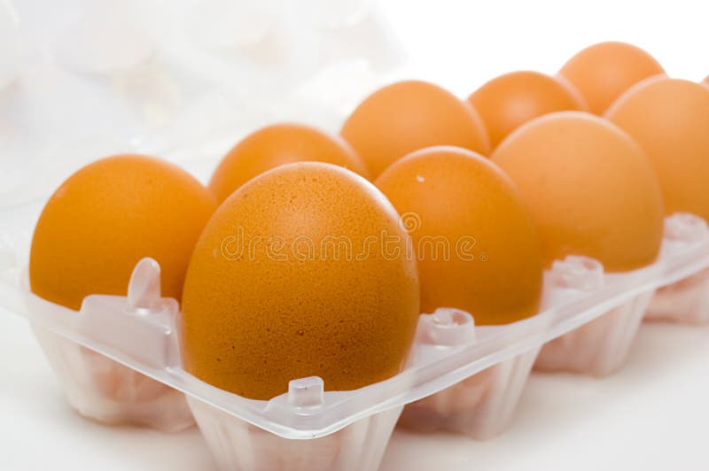 Ten eggs stock image. Image of food, colored, shape, traditional - 6970501