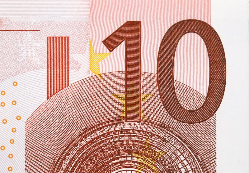 Ten euros stock image. Image of multitude, reliability - 49535773