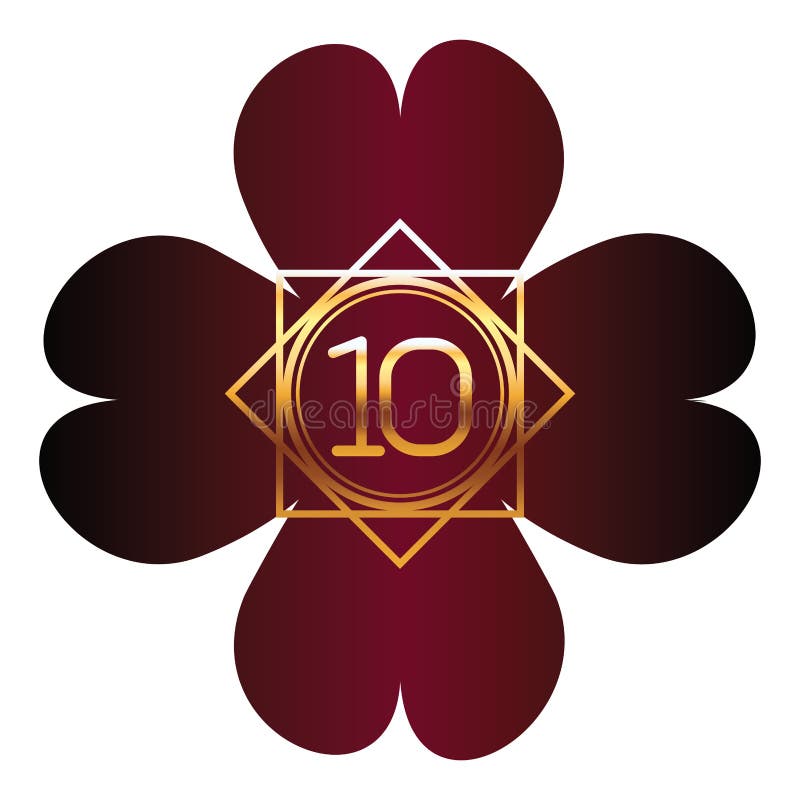 Ten metallic font stock vector. Illustration of modern - 147227174