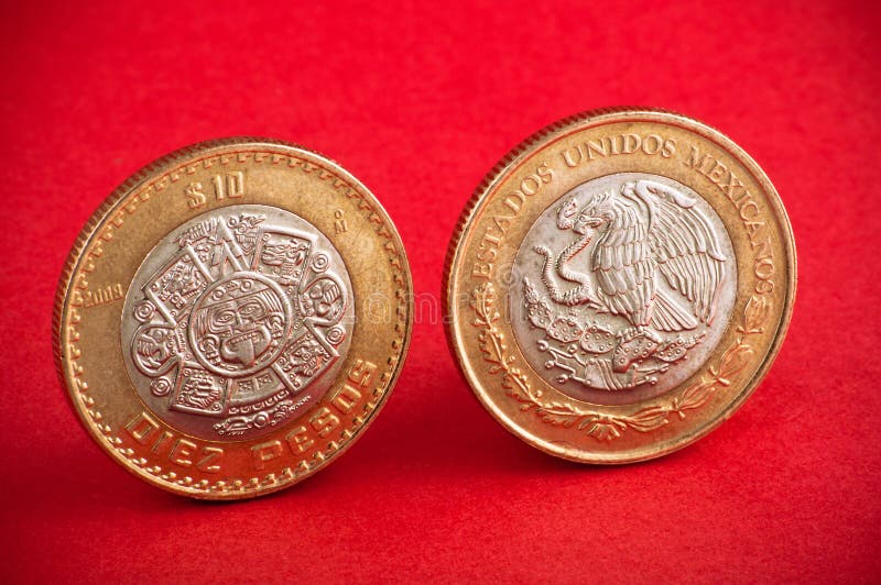 Old Mexican Coin. (1872 Year) Stock Image - Image of mexico, antique ...