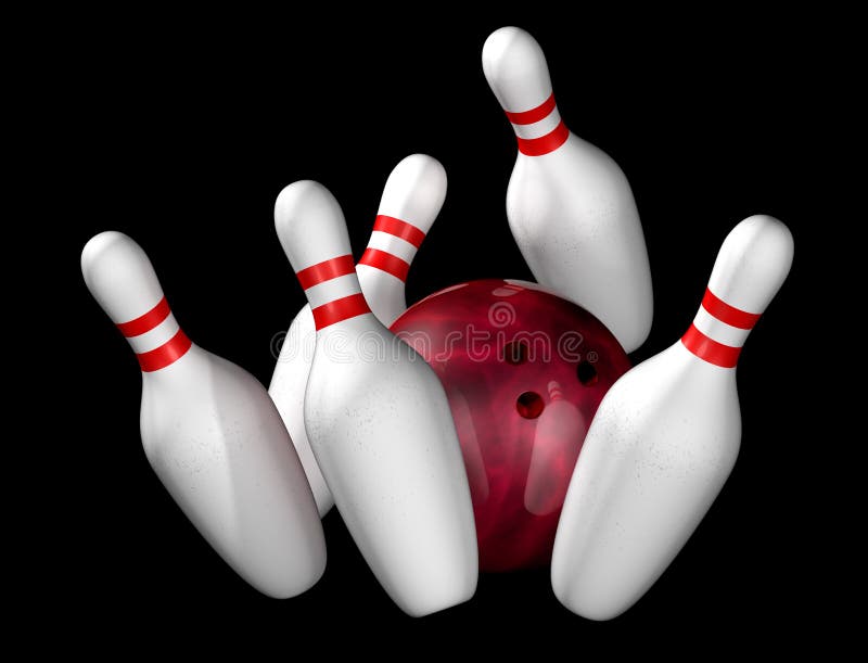 Bowling alley stock illustration. Illustration of entertainment - 23004662