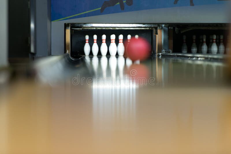 Ten Pin Bowling Ball stock photo. Image of bowling, rack - 36727542