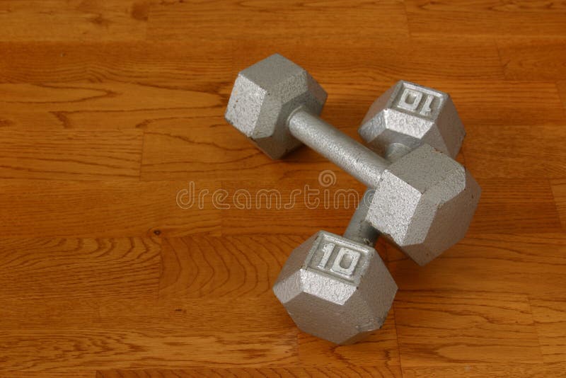 Ten Pound Dumbells I stock image. Image of workout, fitness - 2708719