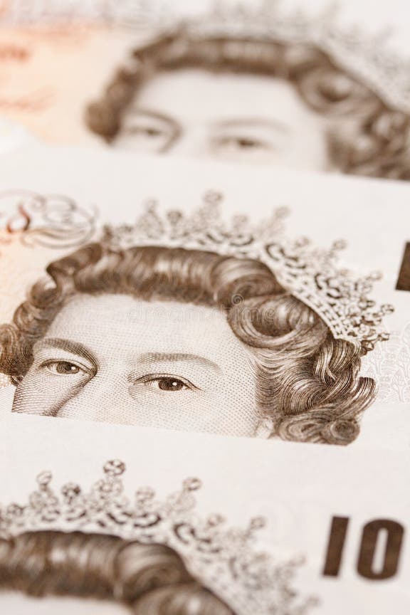 Ten Pounds editorial stock image. Image of eyes, tenner - 23984344