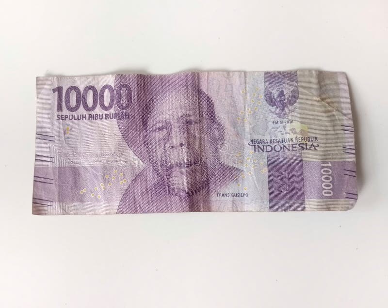 Ten Thousand Indonesian Rupiah. Stock Photo - Image of close, exchange ...