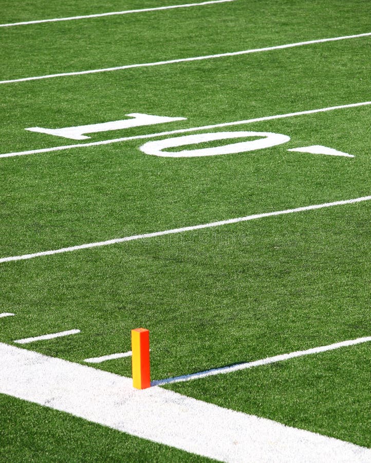 30 Yard Line on Football Pitch Stock Image - Image of yard, lined: 6747839