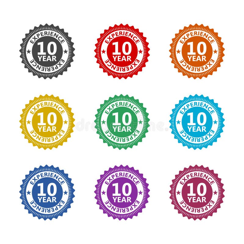 Ten Years Experience Stock Illustrations – 119 Ten Years Experience ...