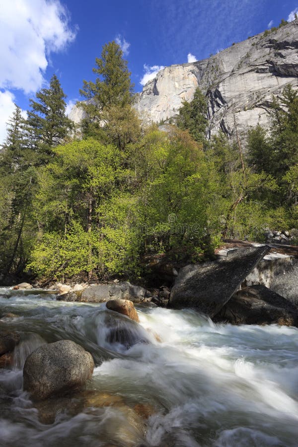 Tenaya Creek in Yosemite National Park Stock Photo - Image of tenaya ...