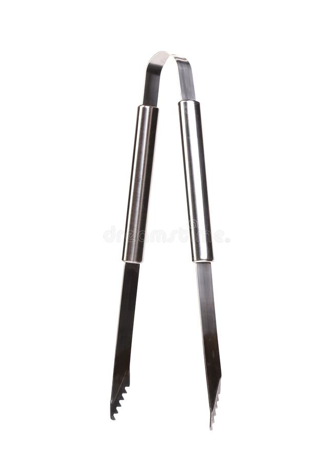 Tenazes De Brasa Do Assado. Foto de Stock - Imagem de ferramentas ...