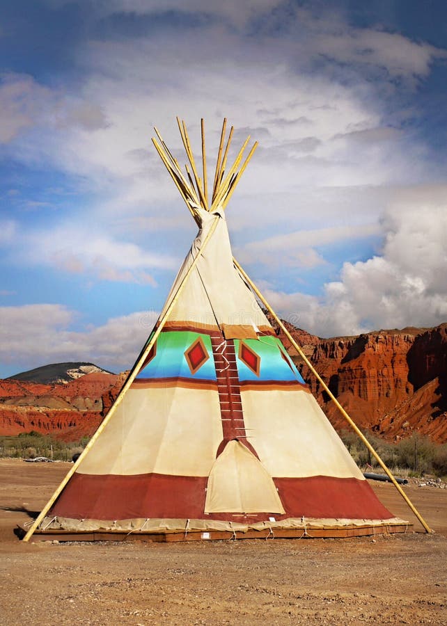 Tenda indiana immagine stock editoriale. Immagine di tepe - 83875029