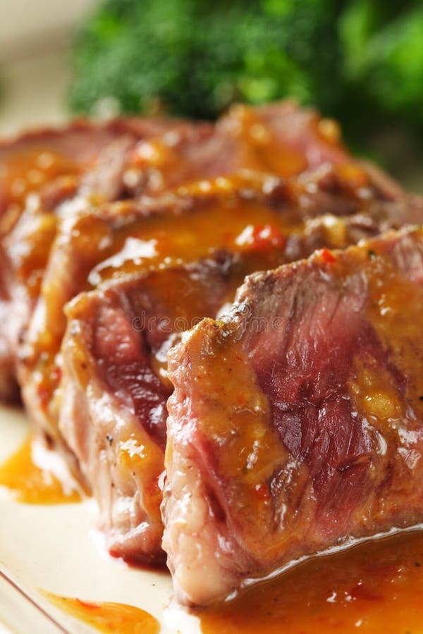 Tender beef stock image. Image of plate, prime, meal, meat - 1523171