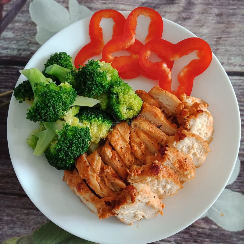 Delicious chicken meal stock photo. Image of delicious - 132958280