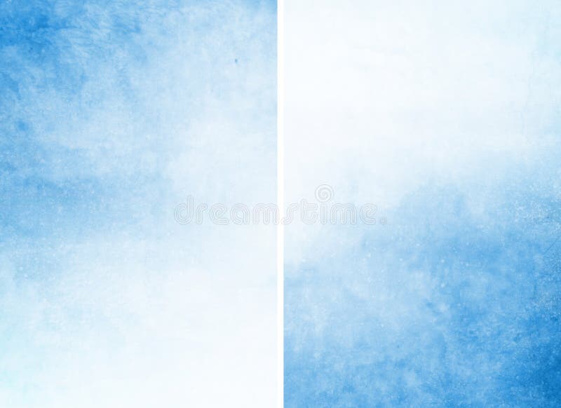 Tender Color Sky with Clouds in Two Backgrounds Stock Image - Image of ...