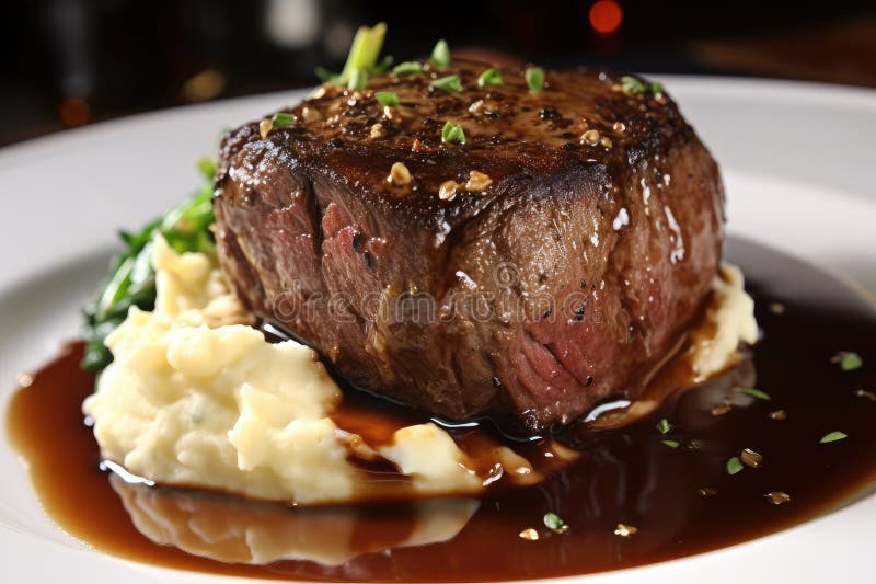 Filet Mignon Sauce Stock Illustrations – 188 Filet Mignon Sauce Stock ...