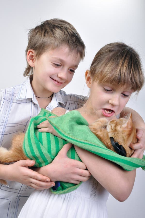 Tender hug stock photo. Image of happy, beautiful, elementary - 22668758