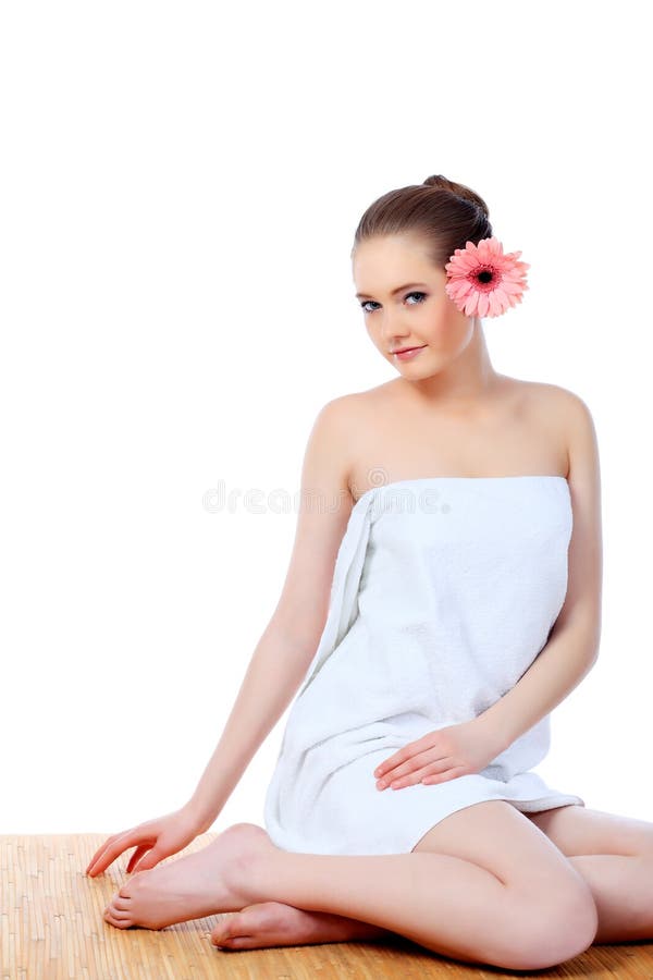 Tender pose stock photo. Image of rejuvenation, fashion - 12594100