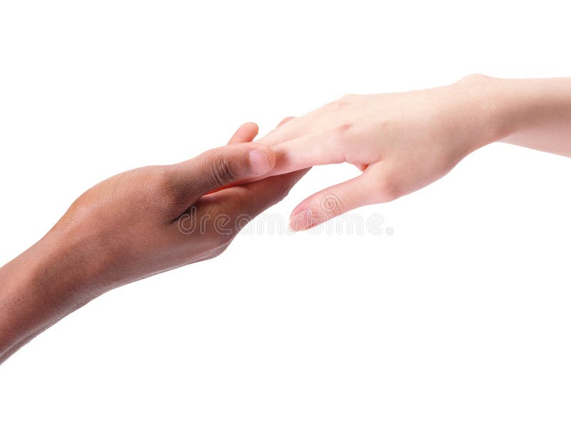 TENDER TOUCH stock image. Image of touch, meet, woman - 1452883