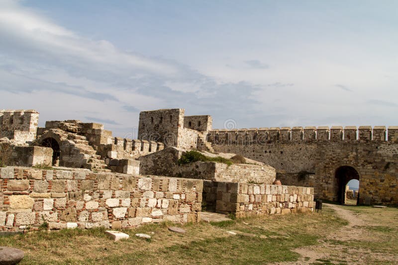 Tenedos Castle stock image. Image of turkey, weather - 48456293