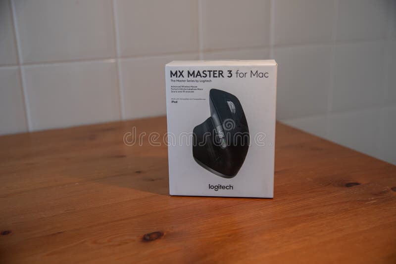 MX Master 3 Mouse Packaging Close Up Editorial Stock Photo - Image of ...