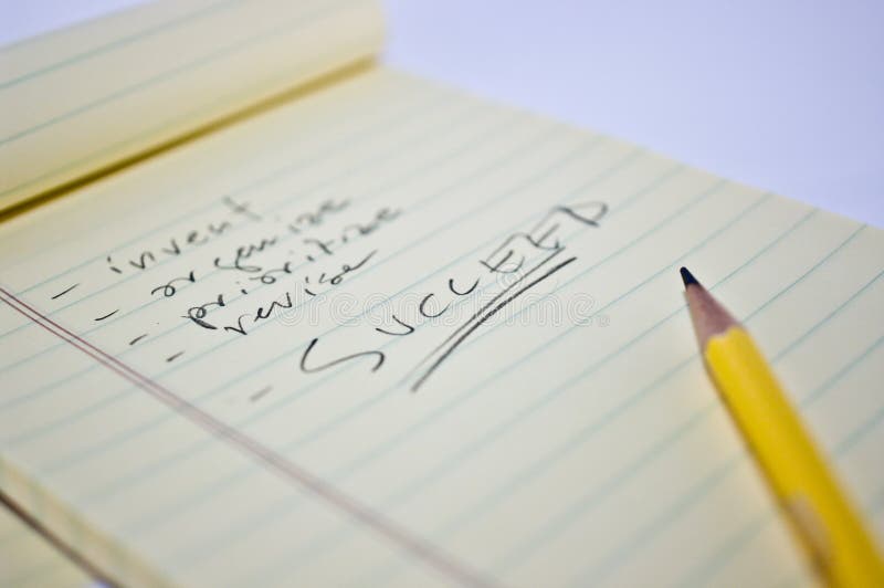 Tenga éxito 1 imagen de archivo. Imagen de libreta, pista - 7427999