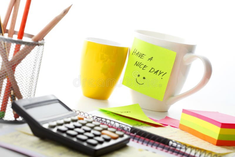 Tenga un buen día foto de archivo. Imagen de copia, concepto - 54878128