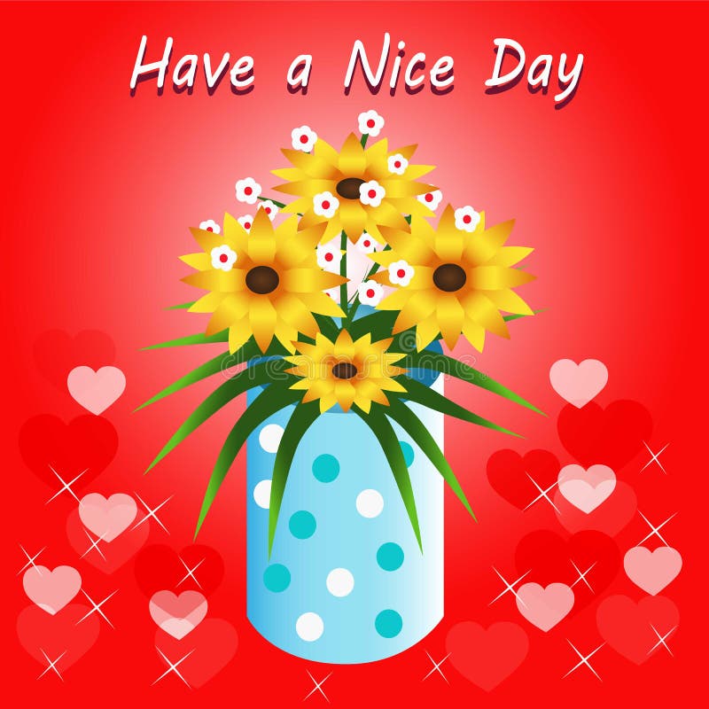 Tenga un día agradable stock de ilustración. Ilustración de agradable ...