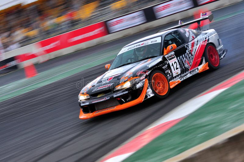 Tengku Djan Drifting at Formula Drift 2010 Editorial Stock Image ...