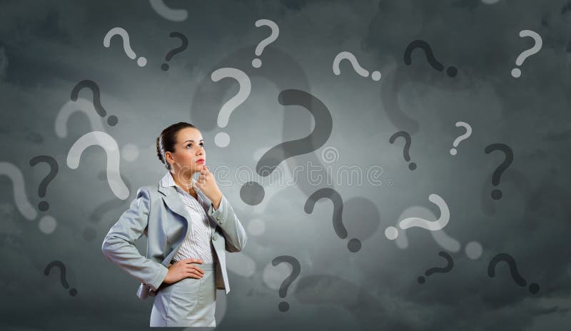 ¡Tengo Tan Muchas Preguntas a Pedir! Foto de archivo - Imagen de ...