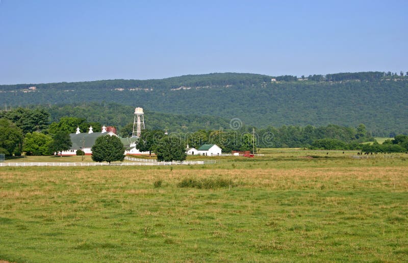 Tennessee Farm Scenes stock image. Image of cumberland - 3940969