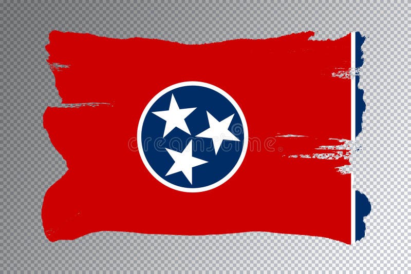 Tennessee State Flag, Tennessee Flag Stock Illustration - Illustration ...