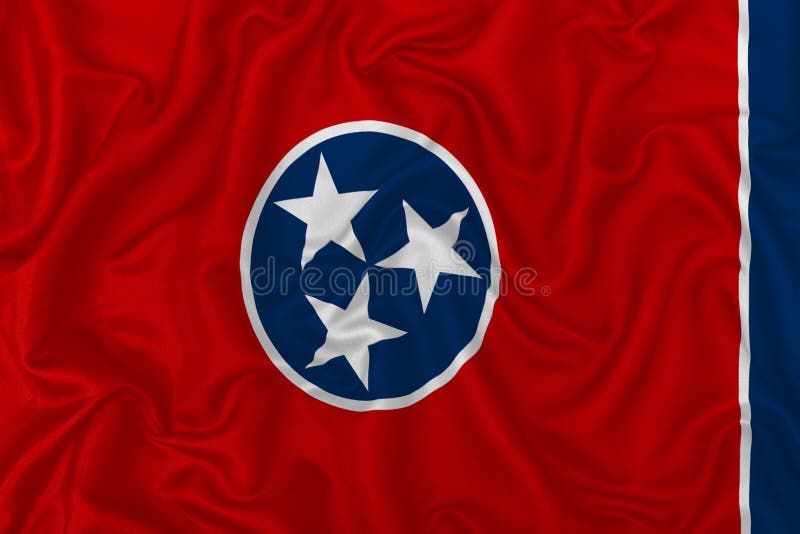 Tennessee state flag stock illustration. Illustration of flag - 178361761