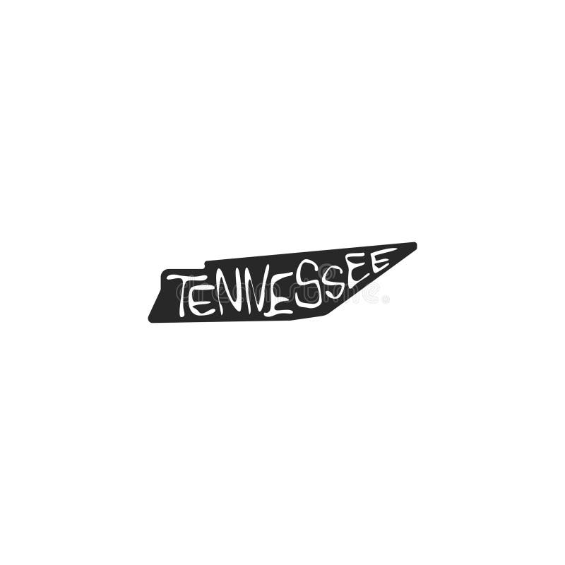 Tennessee State Map. Vector Illustration Decorative Background Design ...