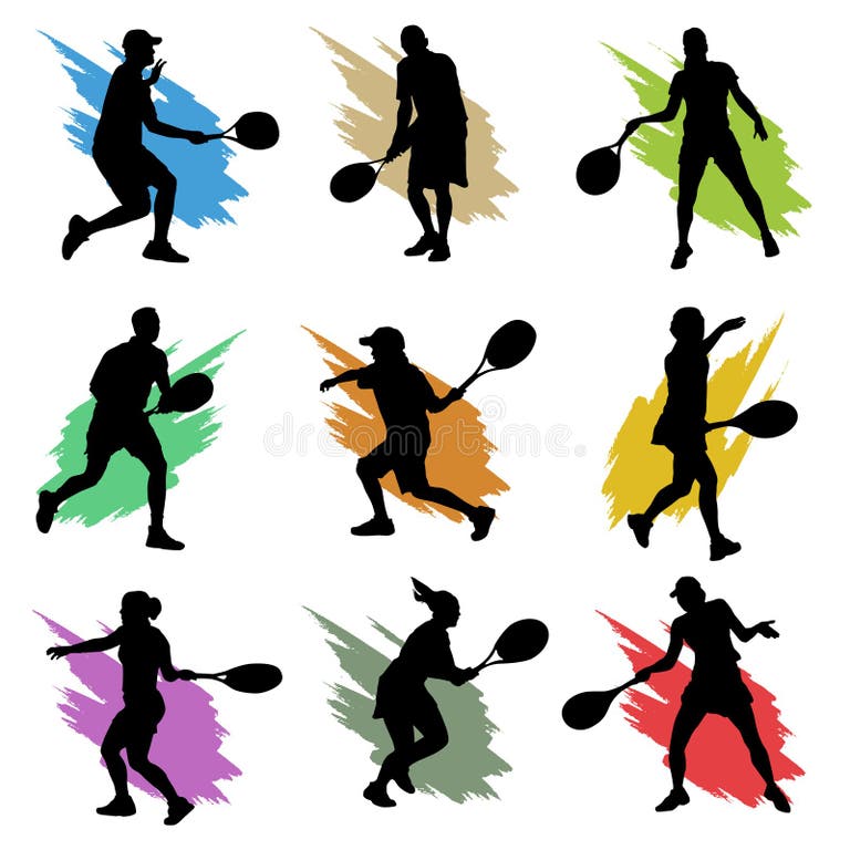 Tennis Smash Stock Illustrations – 2,058 Tennis Smash Stock ...