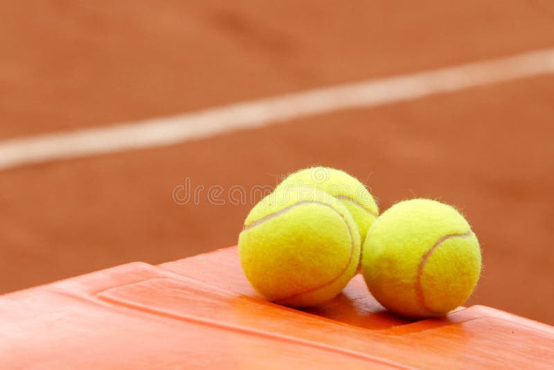 Tennis ball stock image. Image of ball, three, projectile - 26880571