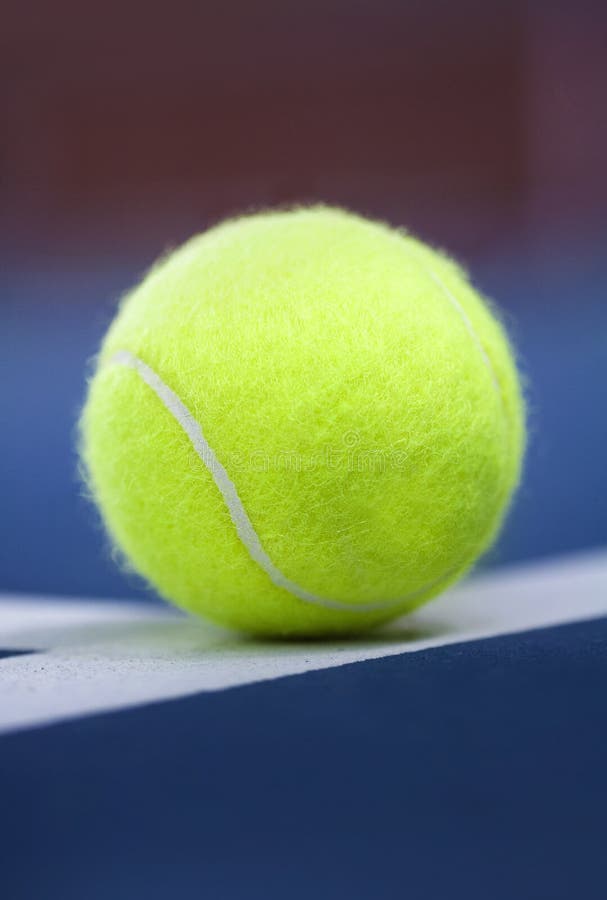 Tennis ball stock photo. Image of individual, closeup - 31409452