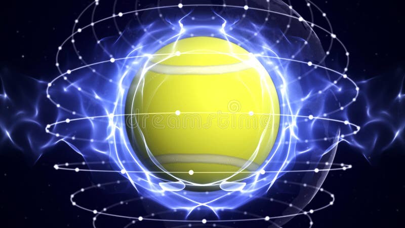 TENNIS BALL Computer Graphics Background Stock Illustration ...