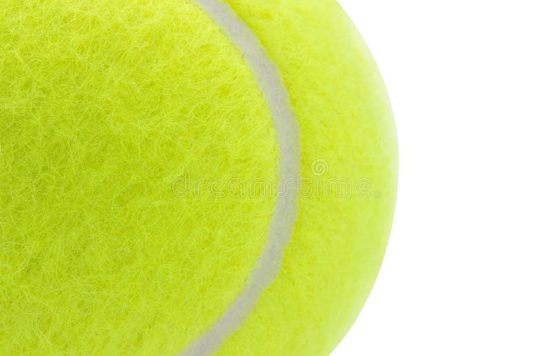 Tennis Ball Isolated on White Background ,Close Up,Textures,Copy Space ...