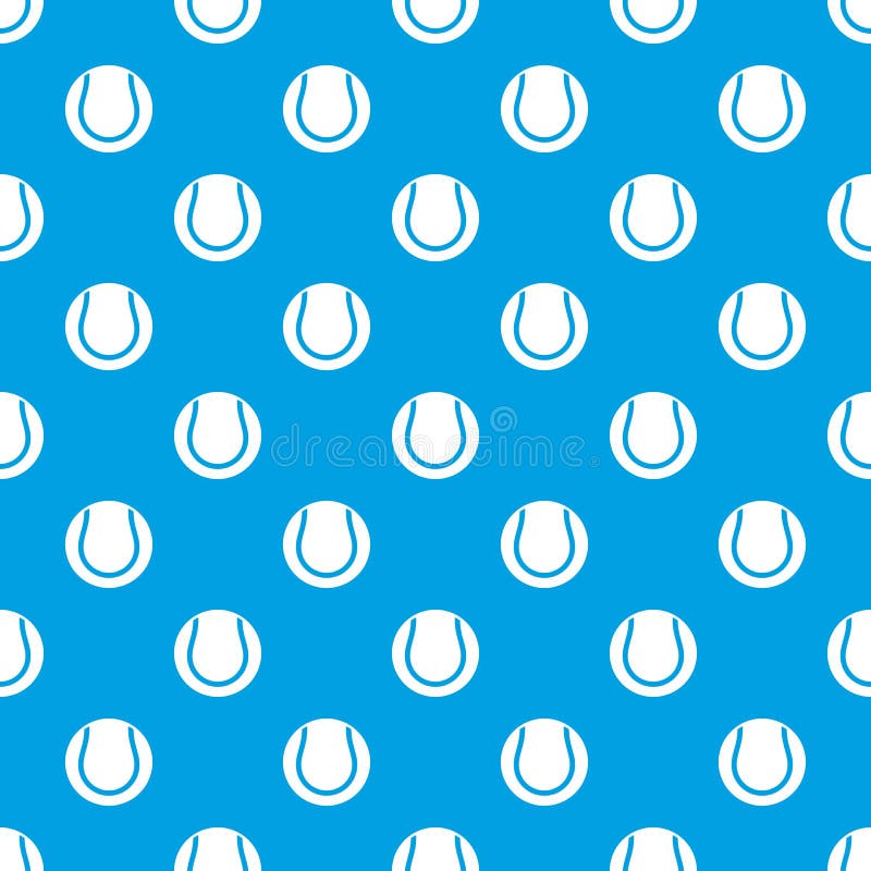 Tennis Ball Pattern Seamless Blue Stock Vector - Illustration of ...