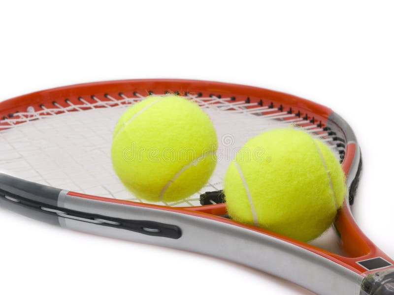 Tennis ball and racket stock photo. Image of play, tennis - 8706322