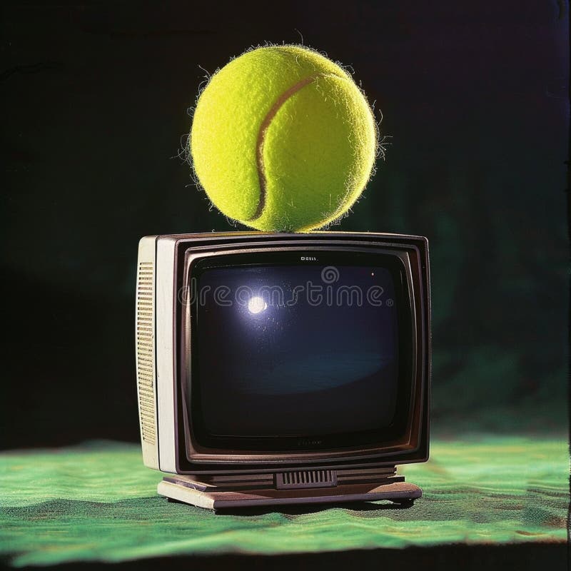 Tennis Ball-shaped Monitors for a Unique Gaming Setup Stock ...