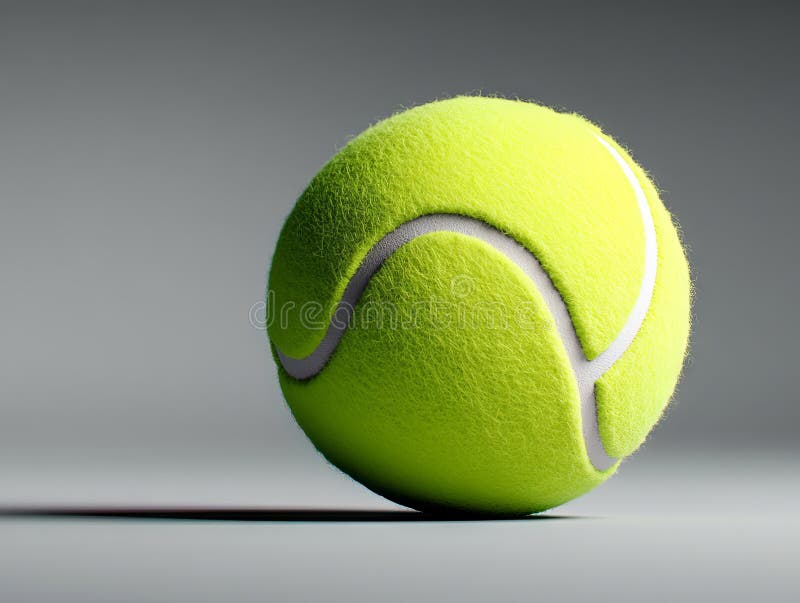 Tennis Ball Sitting Top Table Stock Photos - Free & Royalty-Free Stock ...