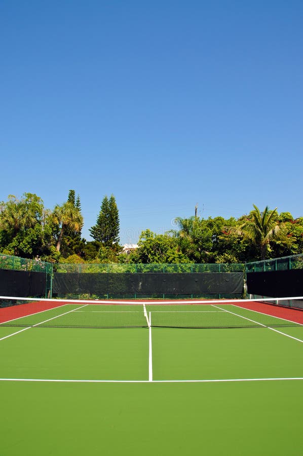 Tennis Court stock image. Image of game, recreation, lines - 23814635