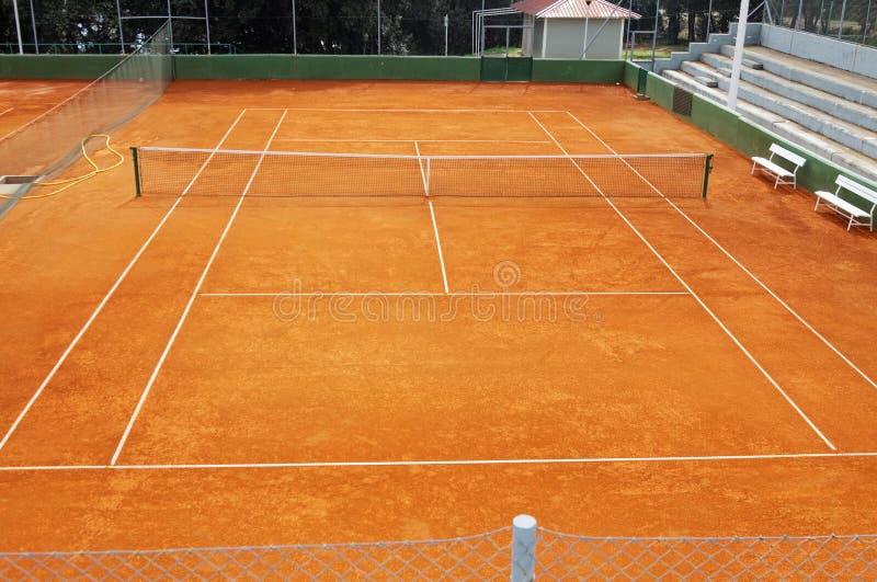 Tennis court stock image. Image of compete, tournament - 52106597