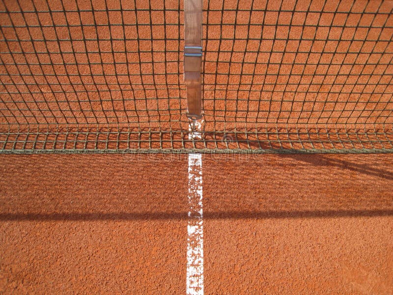 Tennis court line with net stock image. Image of leisure - 29429595